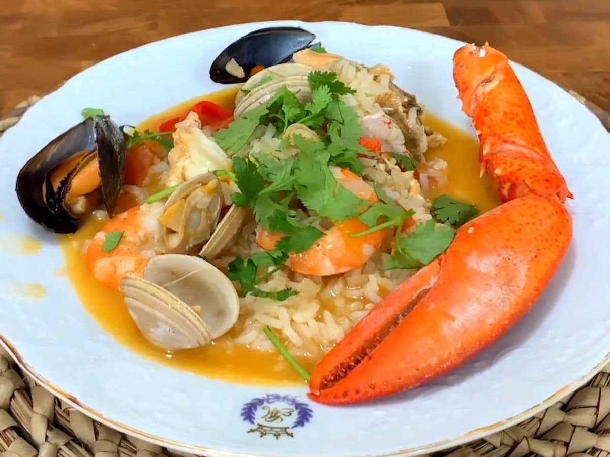 Arroz de marisco - Cơm hải sản ngon tuyệt của người Bồ Đào Nha